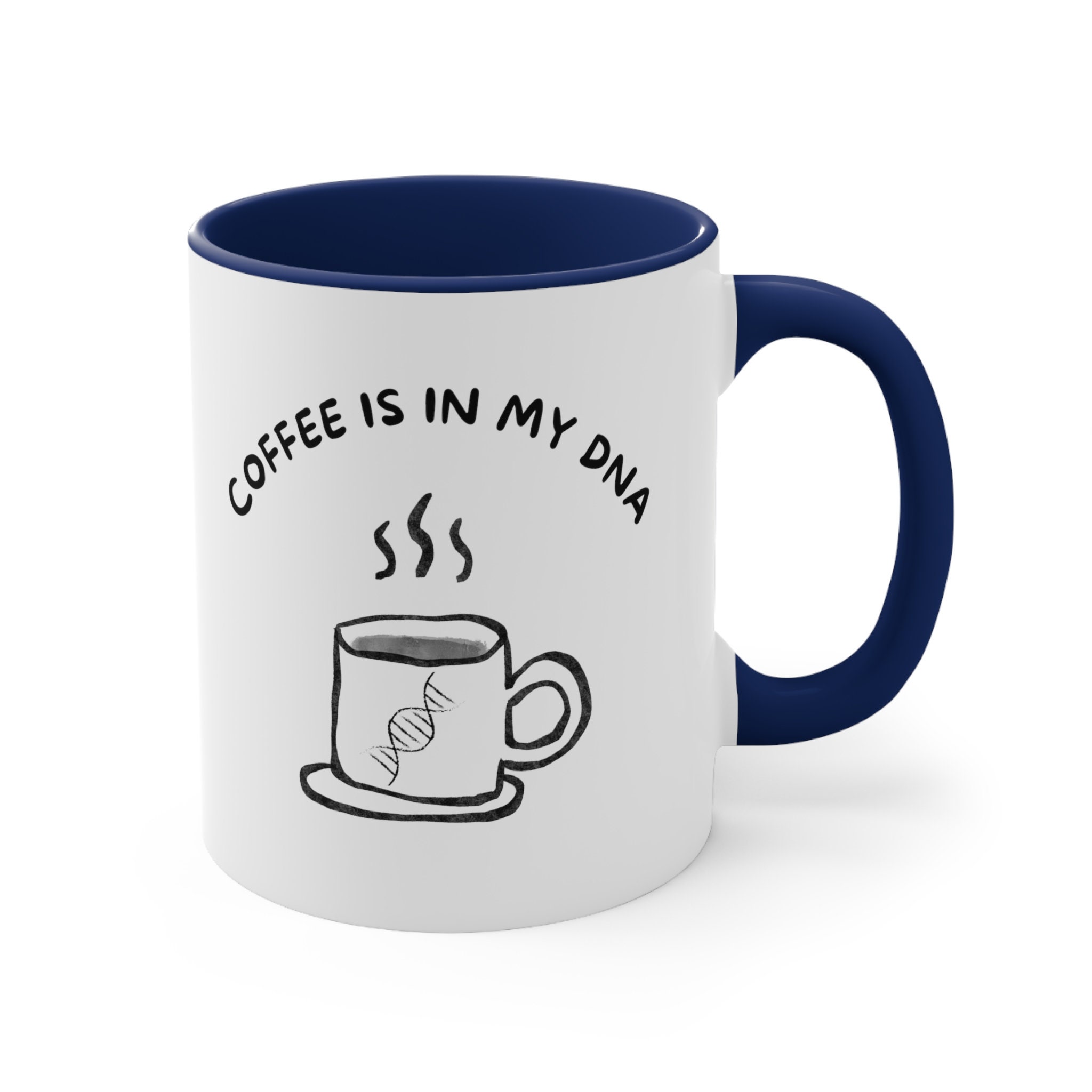 Coffee DNA Funny Mug. Bioinformatics, Genetics, Biology, Science ...