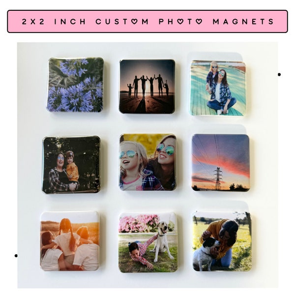 2x2 Photo Magnet - Etsy