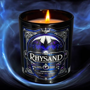 Rhysand - ACOTAR Inspired Scented Candle - Citrus, Jasmine, Sea, Amber ...