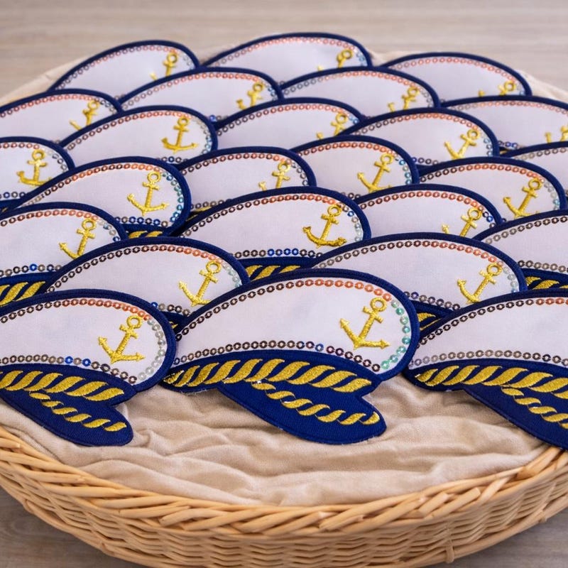 Nautical Cap Badges - Etsy UK