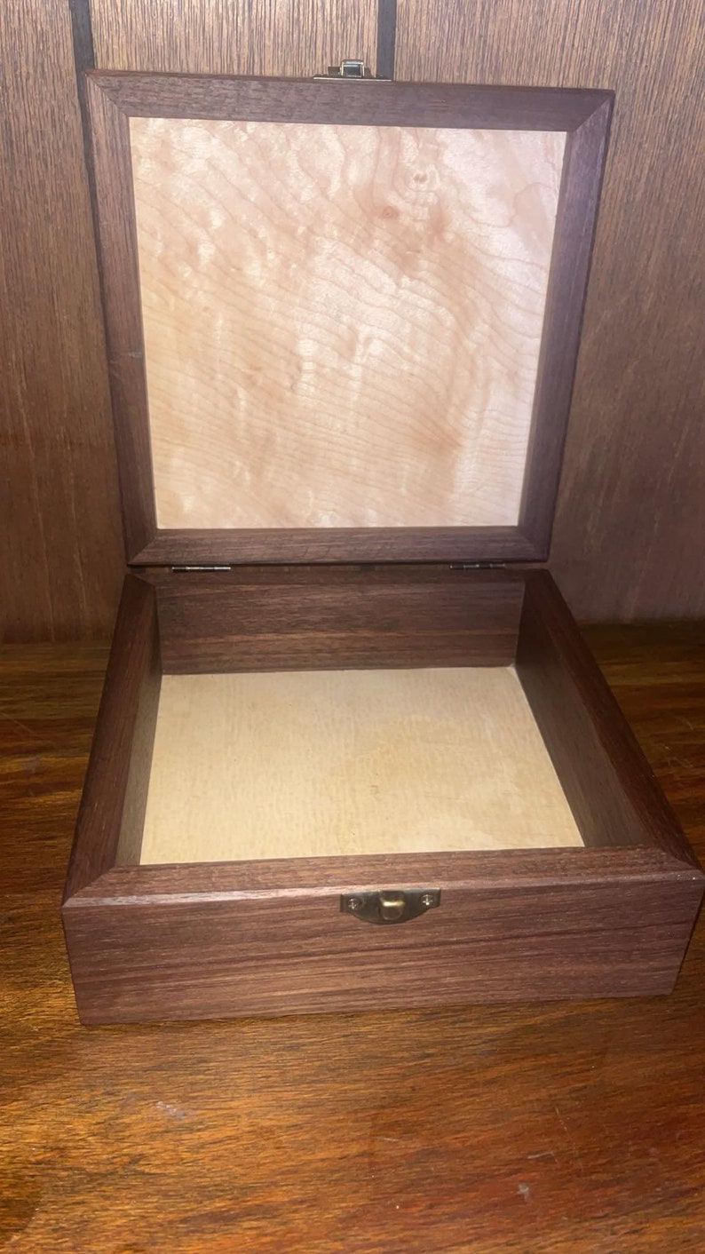 Rustic Carved Archtop Box - Etsy