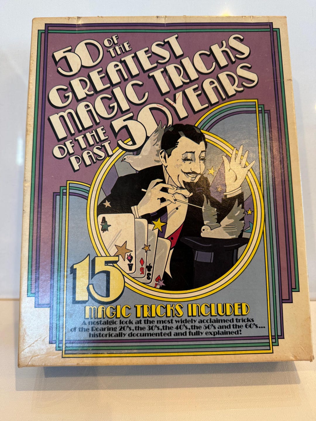 Vintage Magic Trick Box Game Set 1974 - Etsy