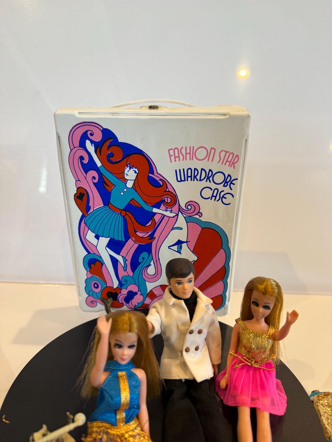 Vintage Two Dawns and Groovy Gary Dolls . Accesories and Case 1970 - Etsy