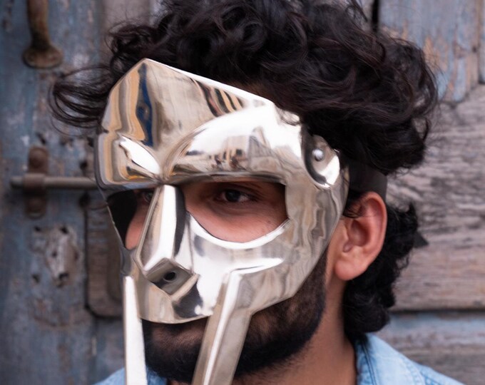 MF DOOM Mask With Straps - Etsy