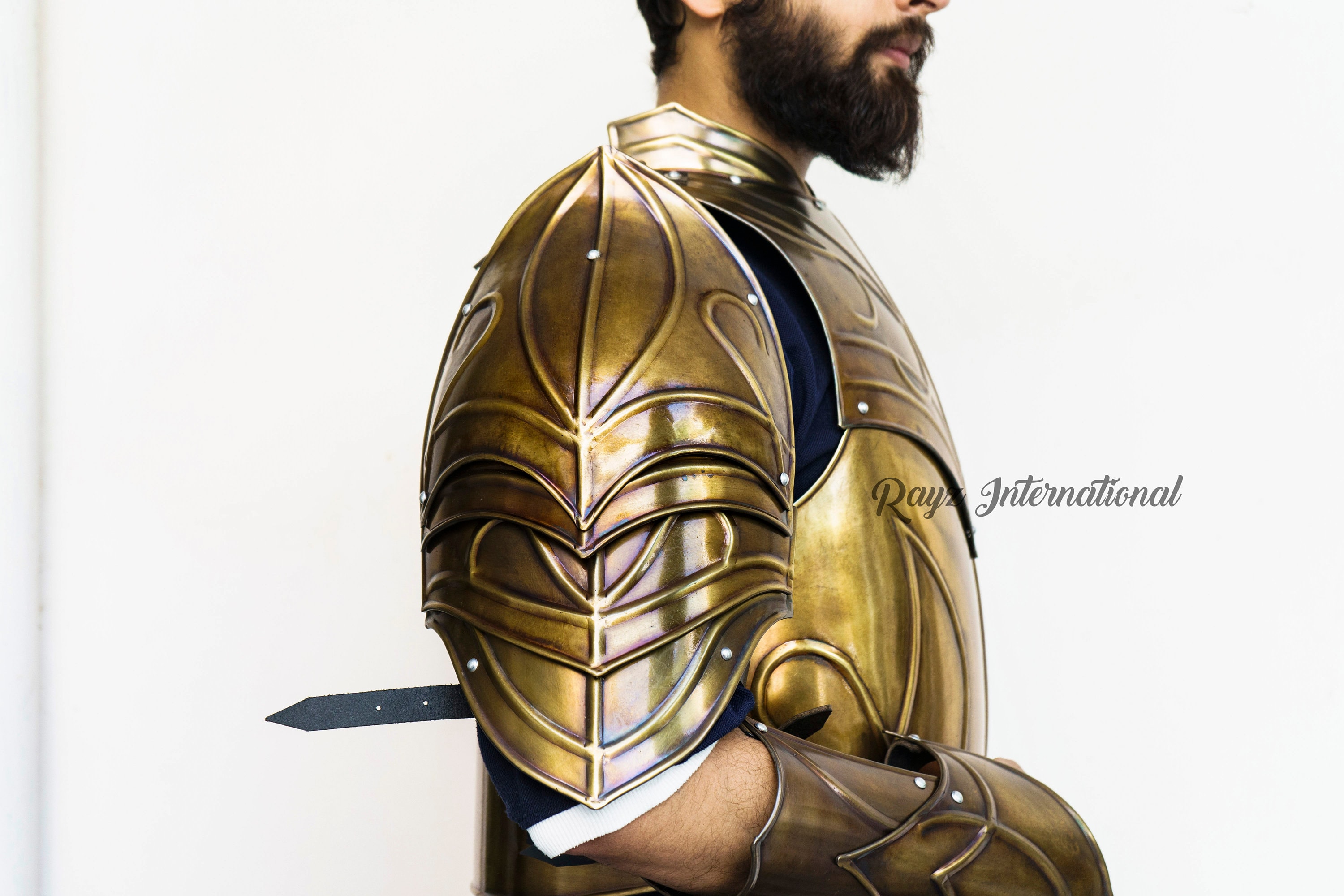 Armor Suit Full Body Armor Suit for Cosplay Knight Suit Wearable Iron ...