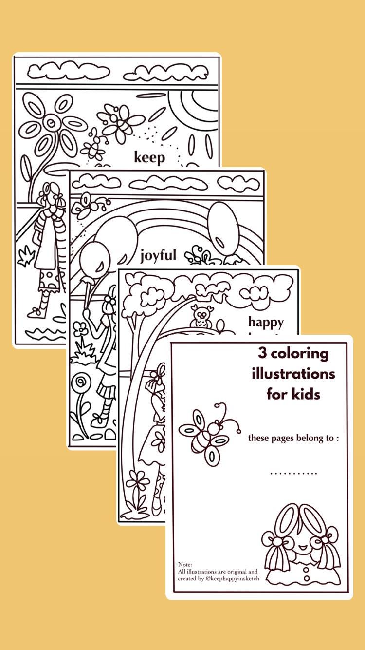 Coloring Pages | Coloring Sheets | Digital Coloring | Printable ...