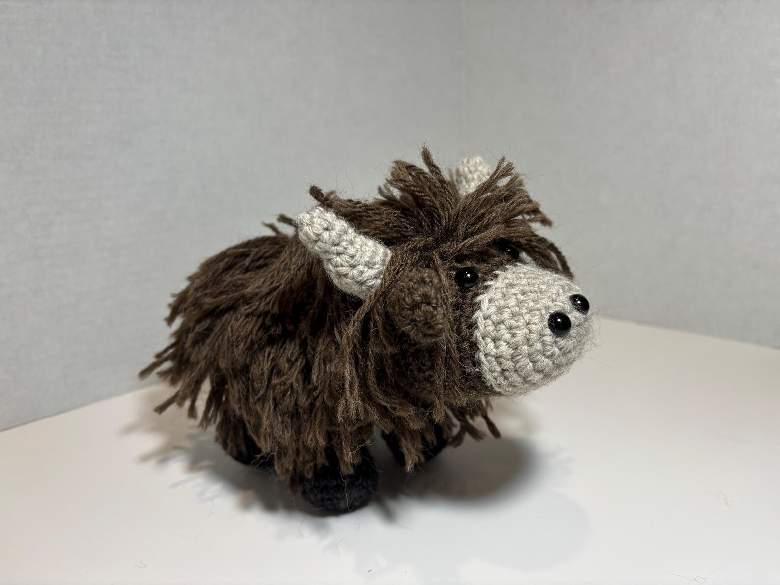 Crocheted Highland Cow - Yak - Cute Cow - Handmade With Kindness - Etsy
