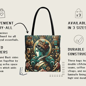 Crown Royal Tote Bag - Floral Tote Bag, Durable Canvas Tote Bag ...