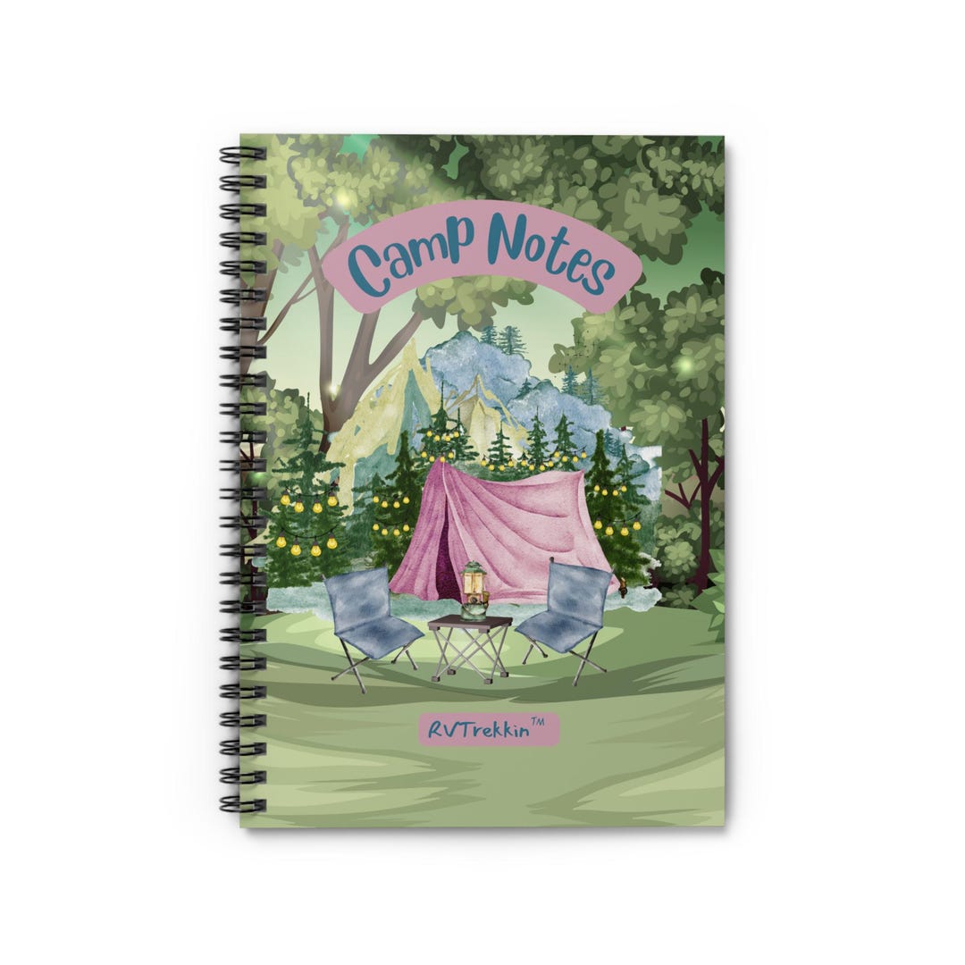 Funny Camping Journal: RV Camper Notebook, Campground Notes - Etsy