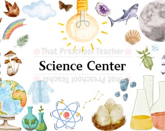 Classroom Center Labels - Watercolor Theme - Etsy