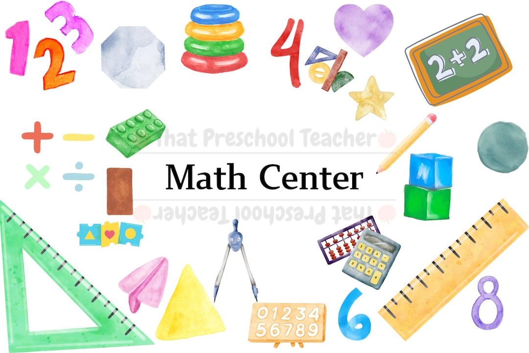 Classroom Center Labels - Watercolor Theme - Etsy