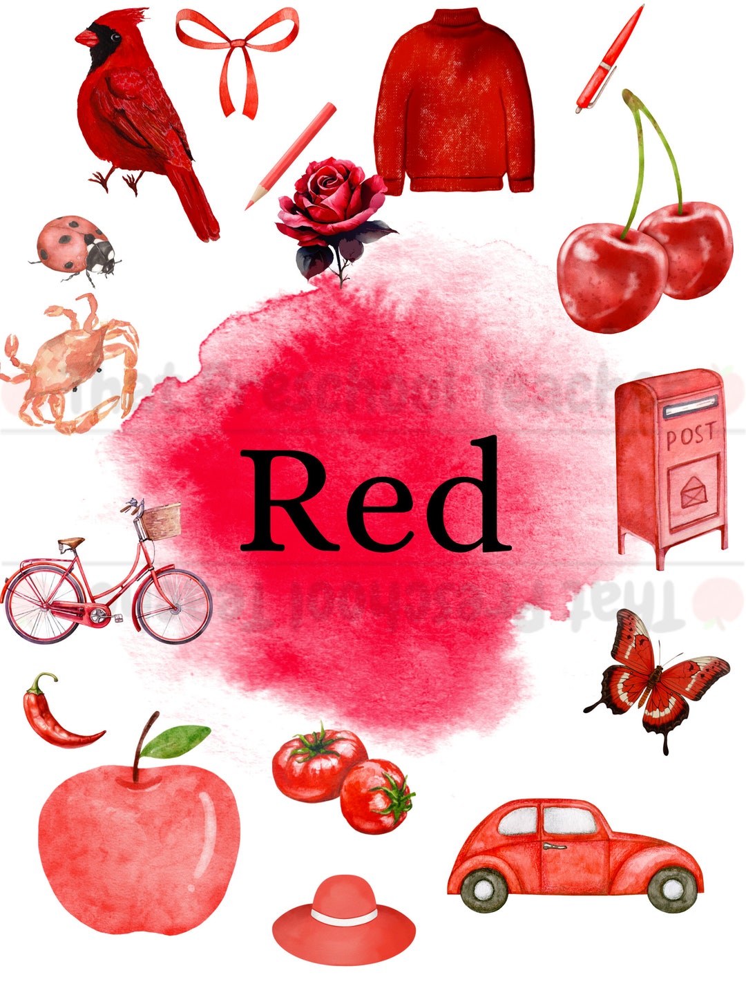 Classroom Color Poster - Etsy