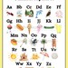 Alphabet Posters for Preschoolers - Seasonal Watercolor ABC Set - Learn ...