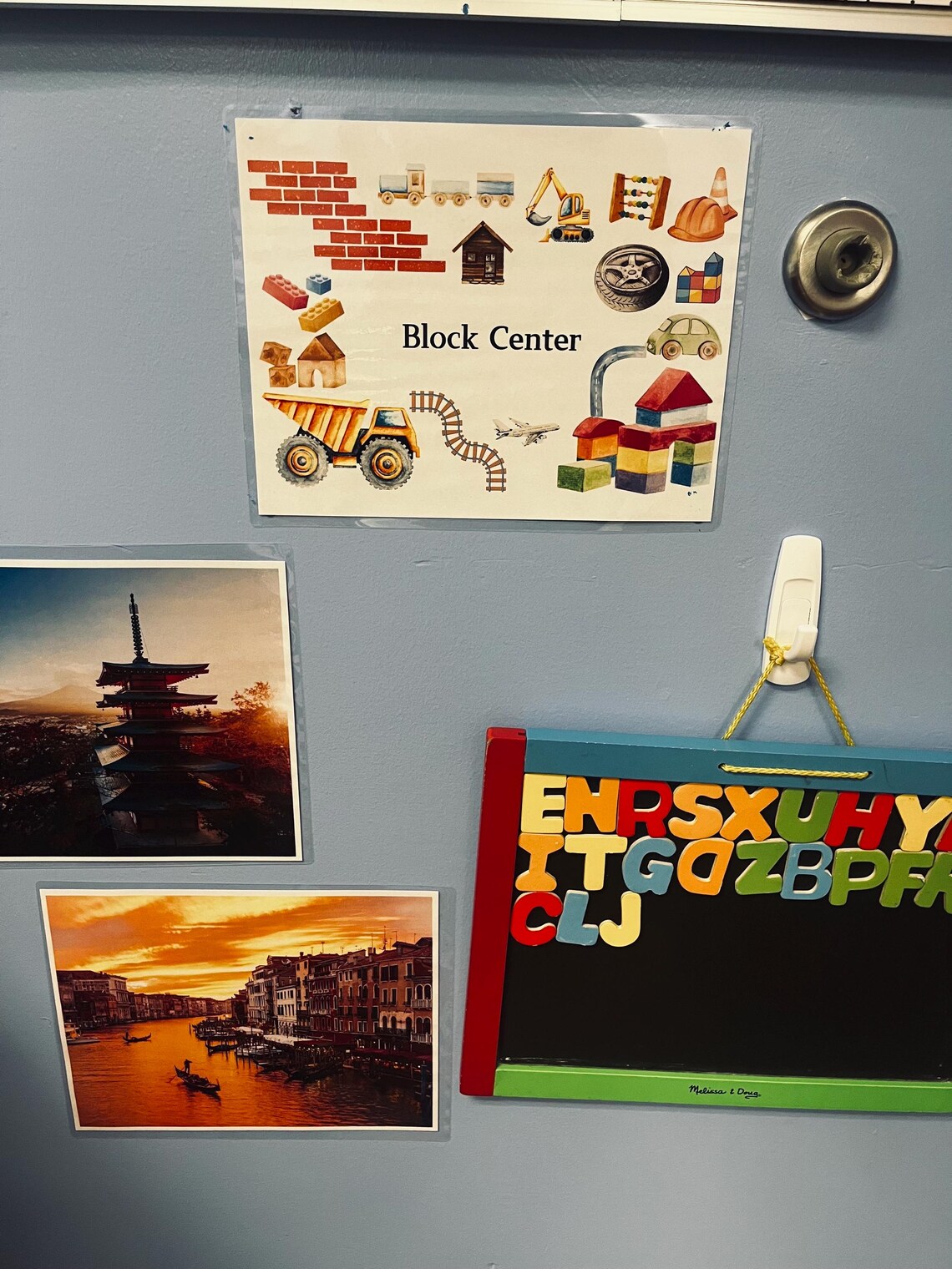 Classroom Center Label - Watercolor Theme - Etsy