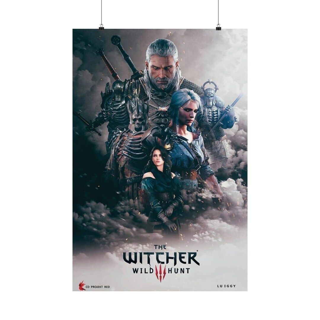 The Witcher Matte Vertical Posters - Etsy