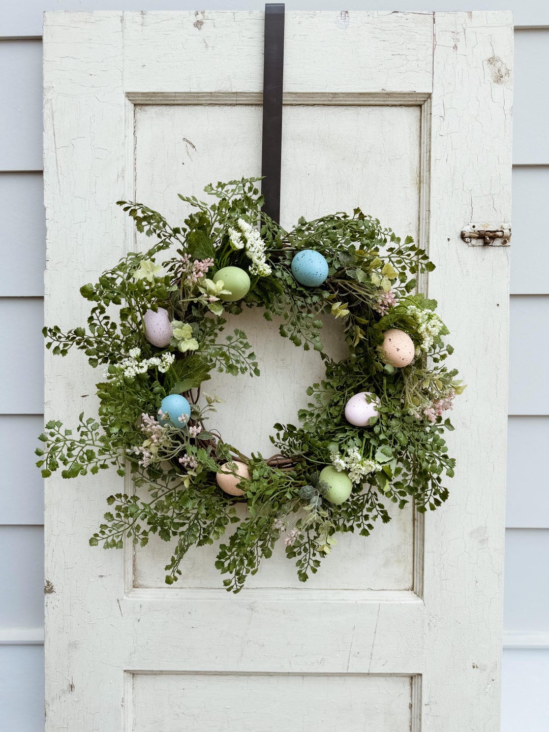 Easter Egg Spring Blossom Wreath - Etsy