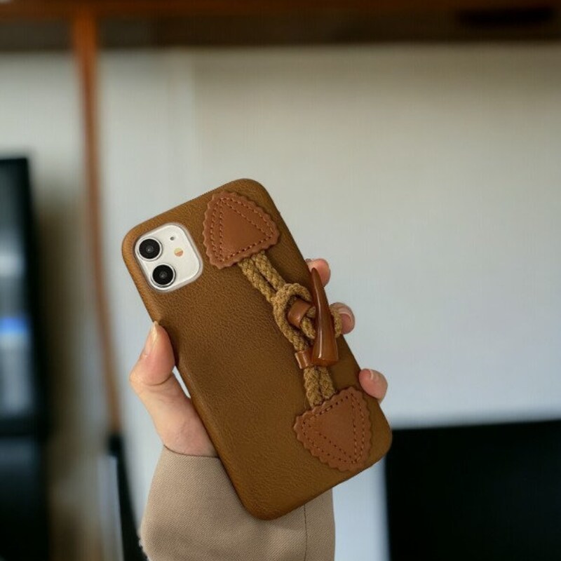Leather Phone Grip - Etsy