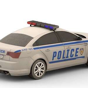 Chevrolet Cruze Police Car - Etsy