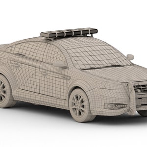 Chevrolet Cruze Police Car - Etsy