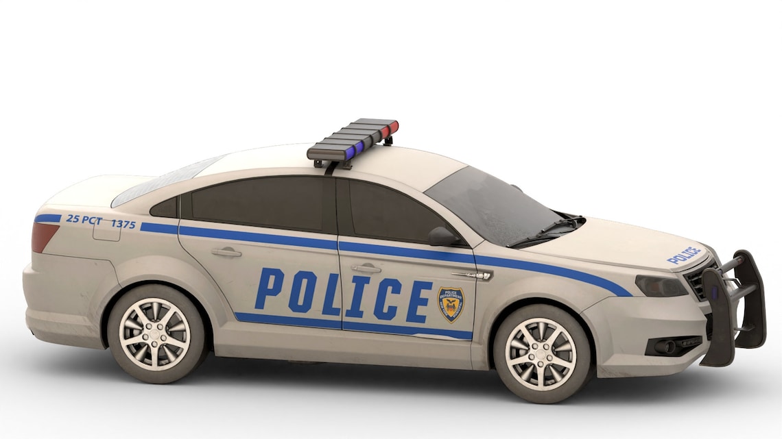 Chevrolet Cruze Police Car - Etsy