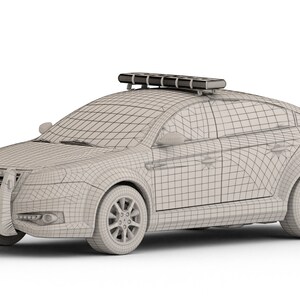 Chevrolet Cruze Police Car - Etsy
