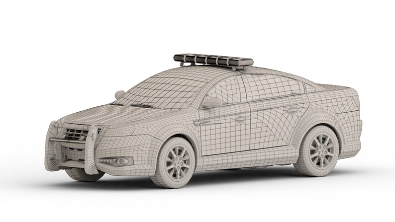 Chevrolet Cruze Police Car - Etsy