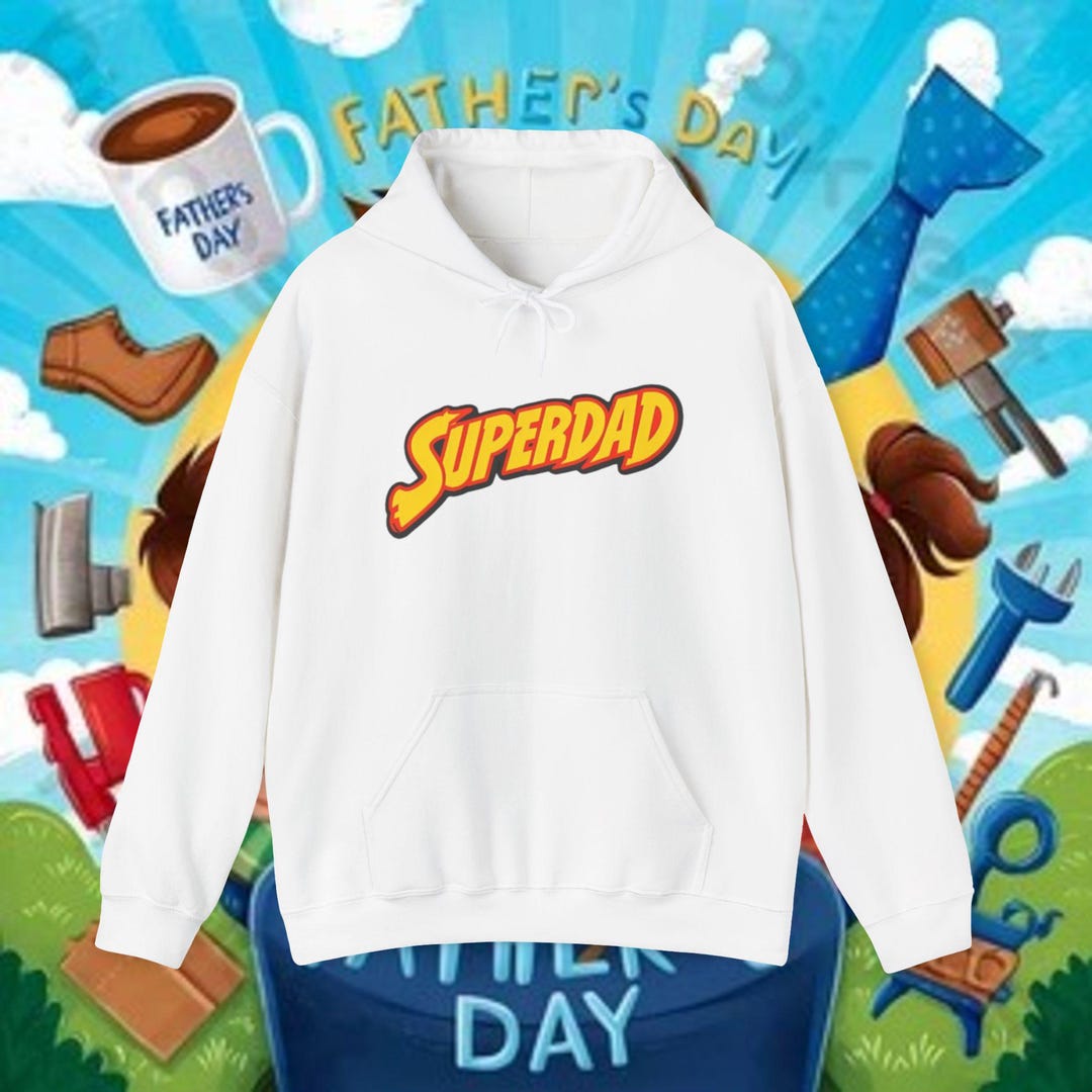 Father's Day Gift, Super Dad, Best Father Award Hoodie, Family ...