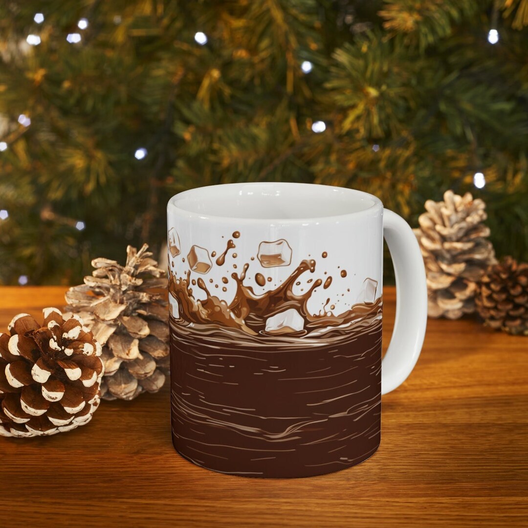 Marshmallow Dive-in Tiny Marshmallows Dropping Into Hot Cocoa on A ...