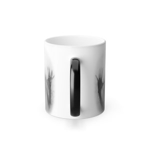 Phantom Veil A Black Mug That Morphs Into A White Mug With A Zombie ...