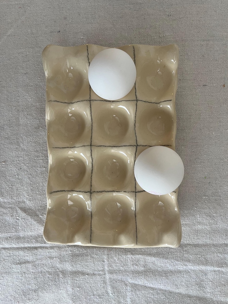 Handmade Ceramic Egg Holder - Etsy
