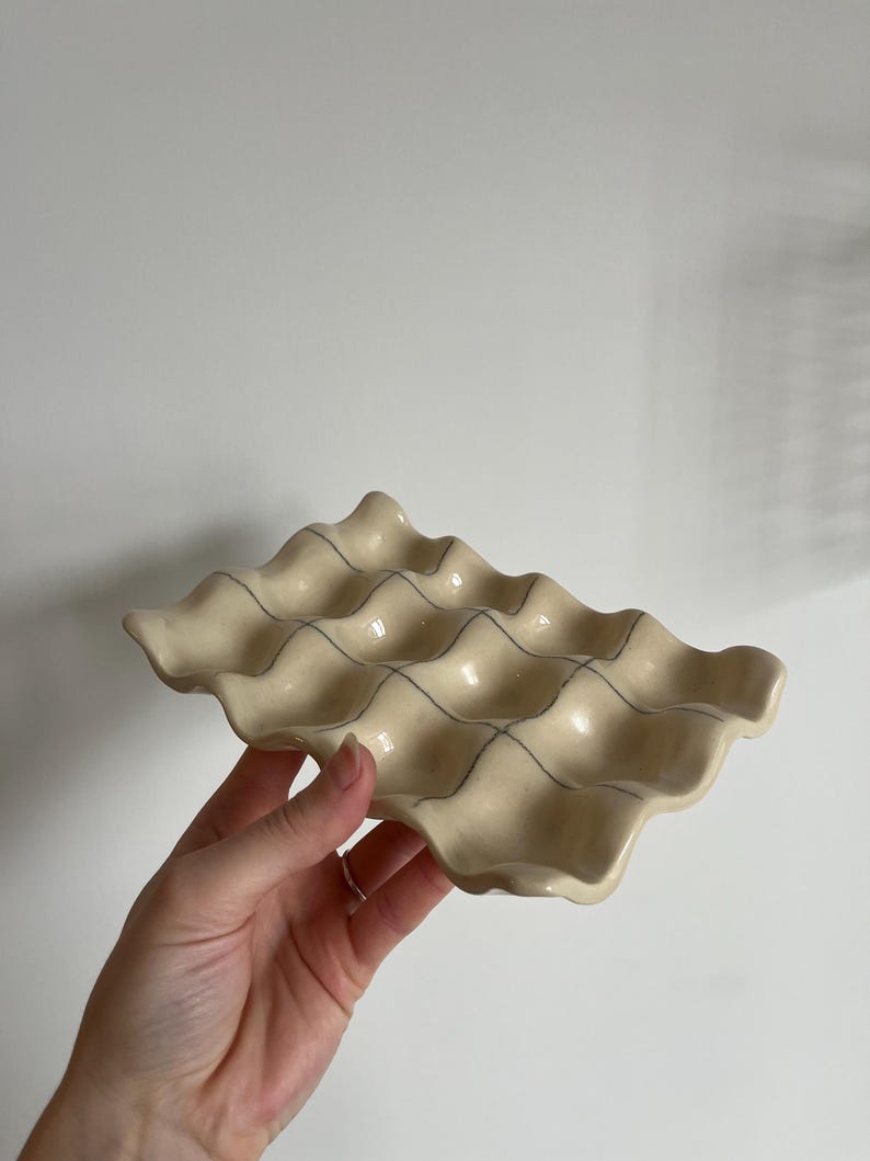 Handmade Ceramic Egg Holder - Etsy