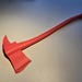 3D Printed Halligan Tool & Axe Combo - Firefighter Replica - PLA, 46cm ...