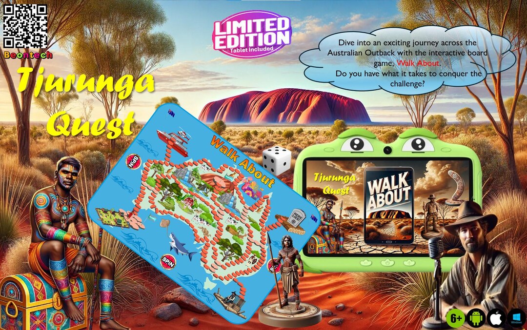 Interactive Australian Outback Survival Board Game – Strategy Challenge ...