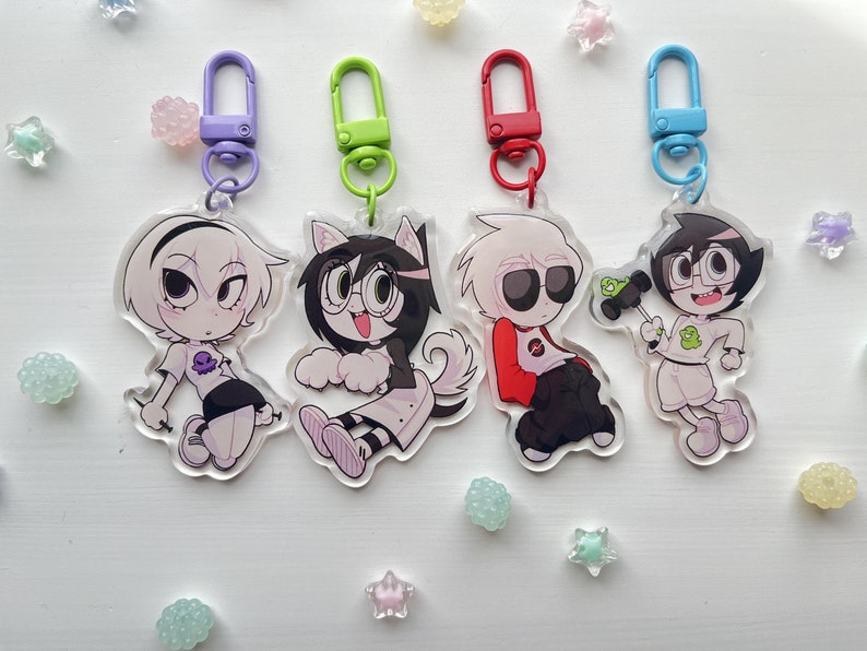 Homestuck Beta Kids Keychains - Etsy