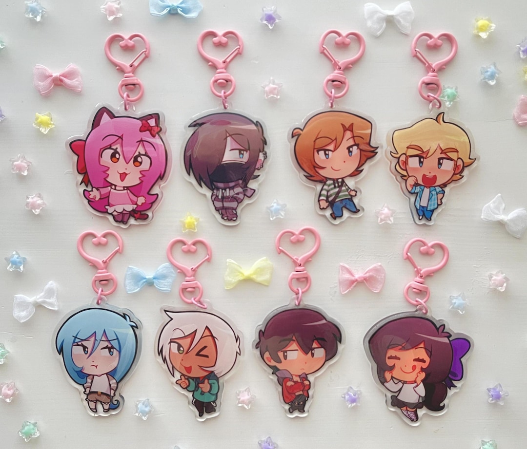 Mystreet - Aphmau Keychains - Etsy