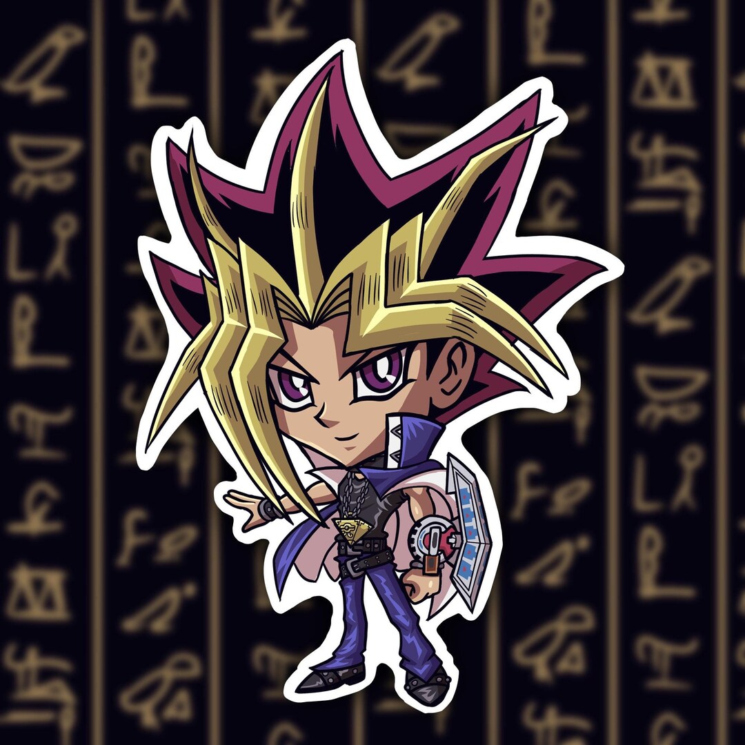 Yami Yugi Atem Sticker YGO Chibi - Etsy