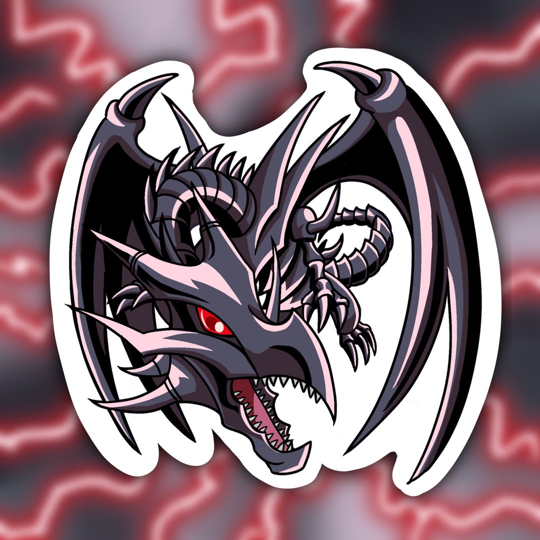 Red Eyes Black Dragon Sticker YGO Chibi - Etsy
