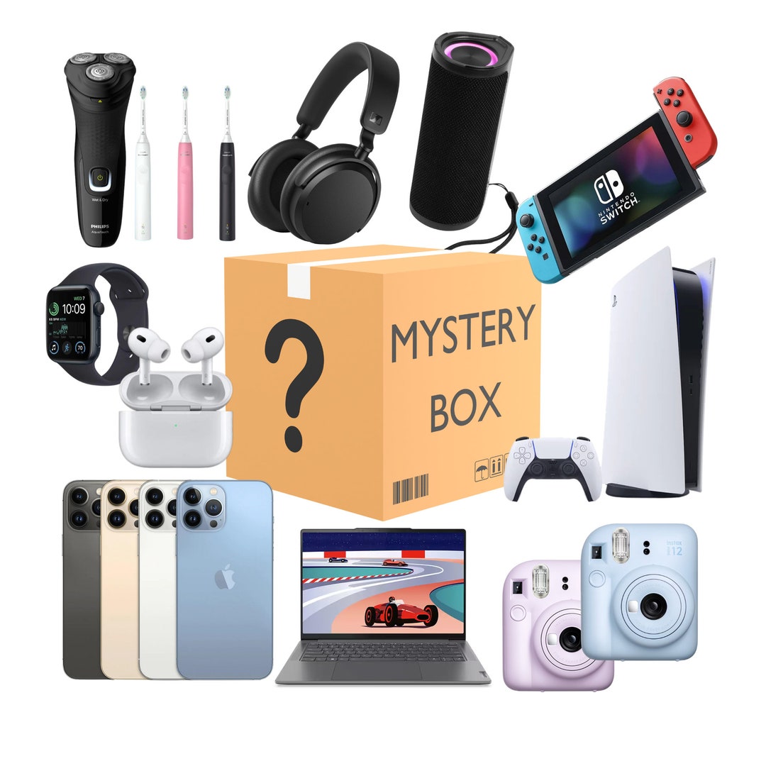 Mystery Box With Electronics Min: 3 Items - Etsy