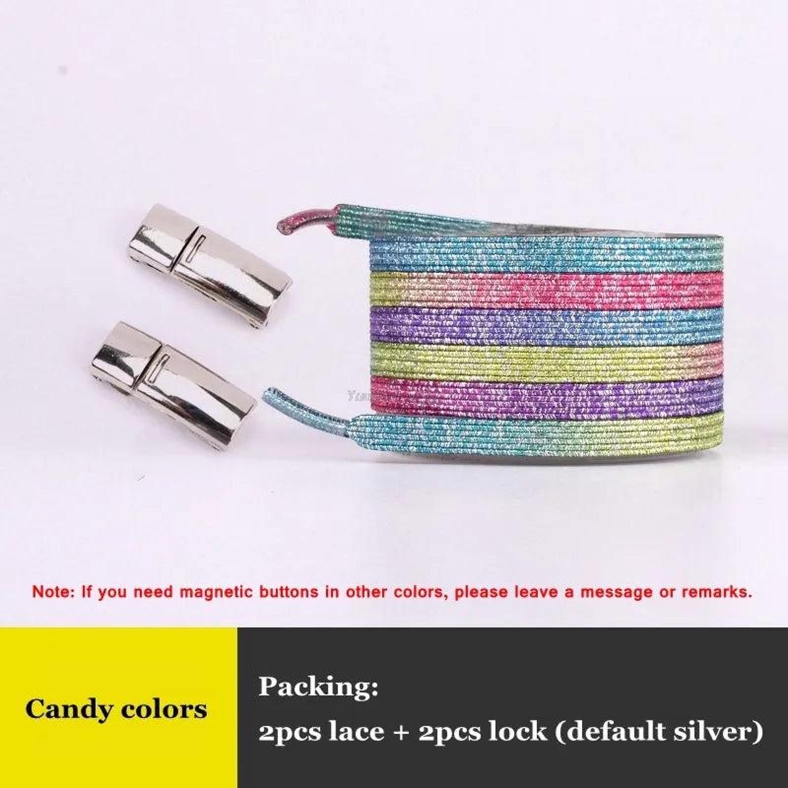 Elastic No-tie Laces Bling Buckle - Etsy