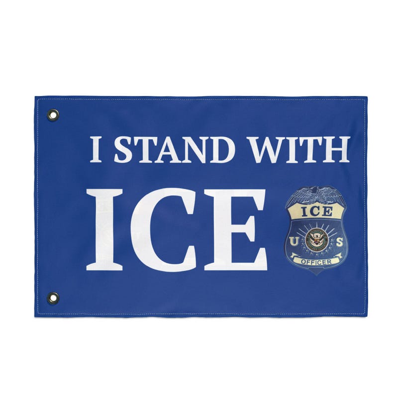 Ice Out Garden Flag - Etsy