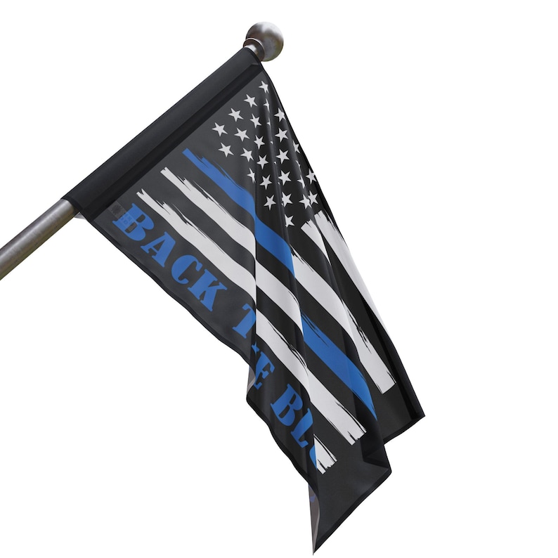 Back the Blue Flag - Etsy
