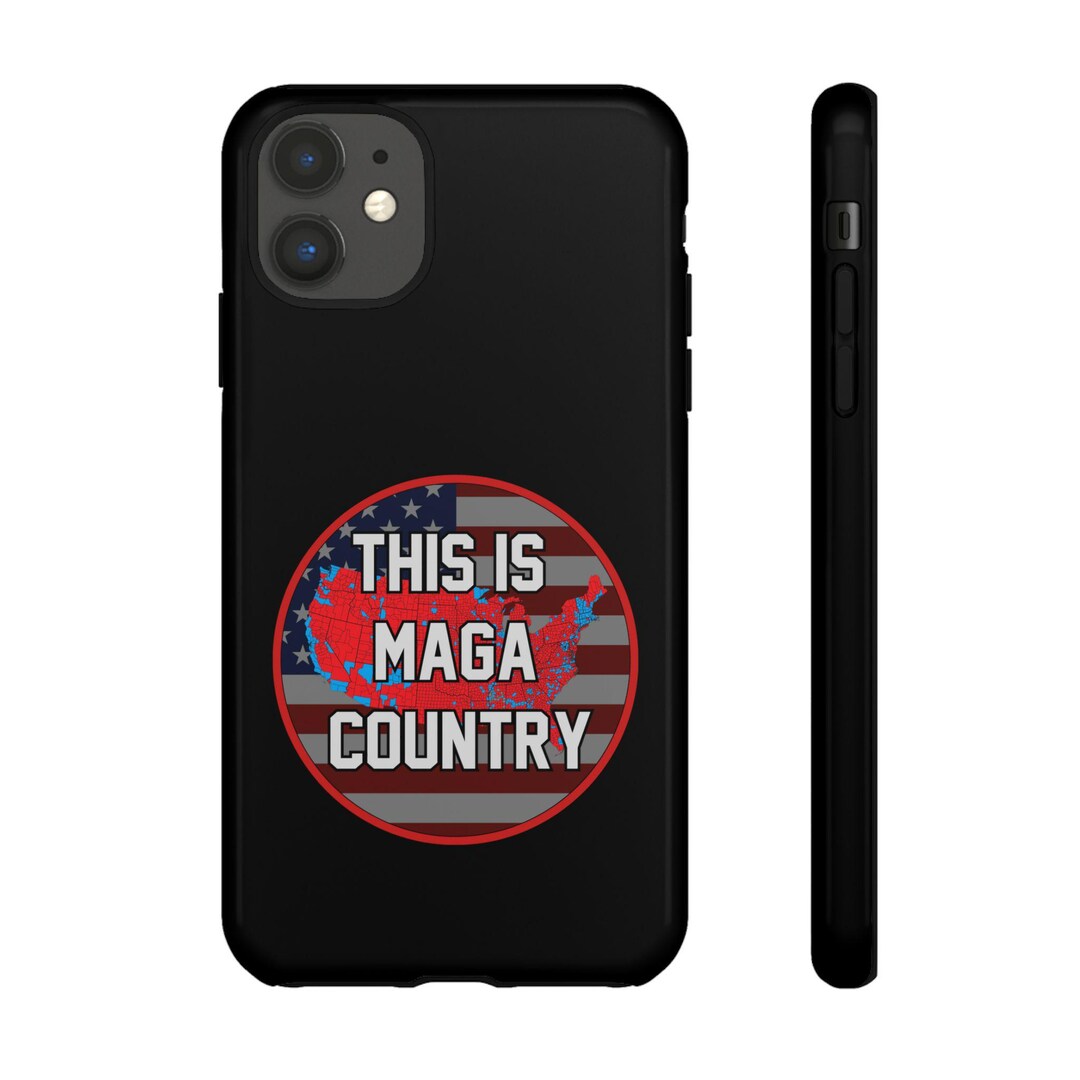 This is MAGA Country Black iPhone Tough Cases - Etsy