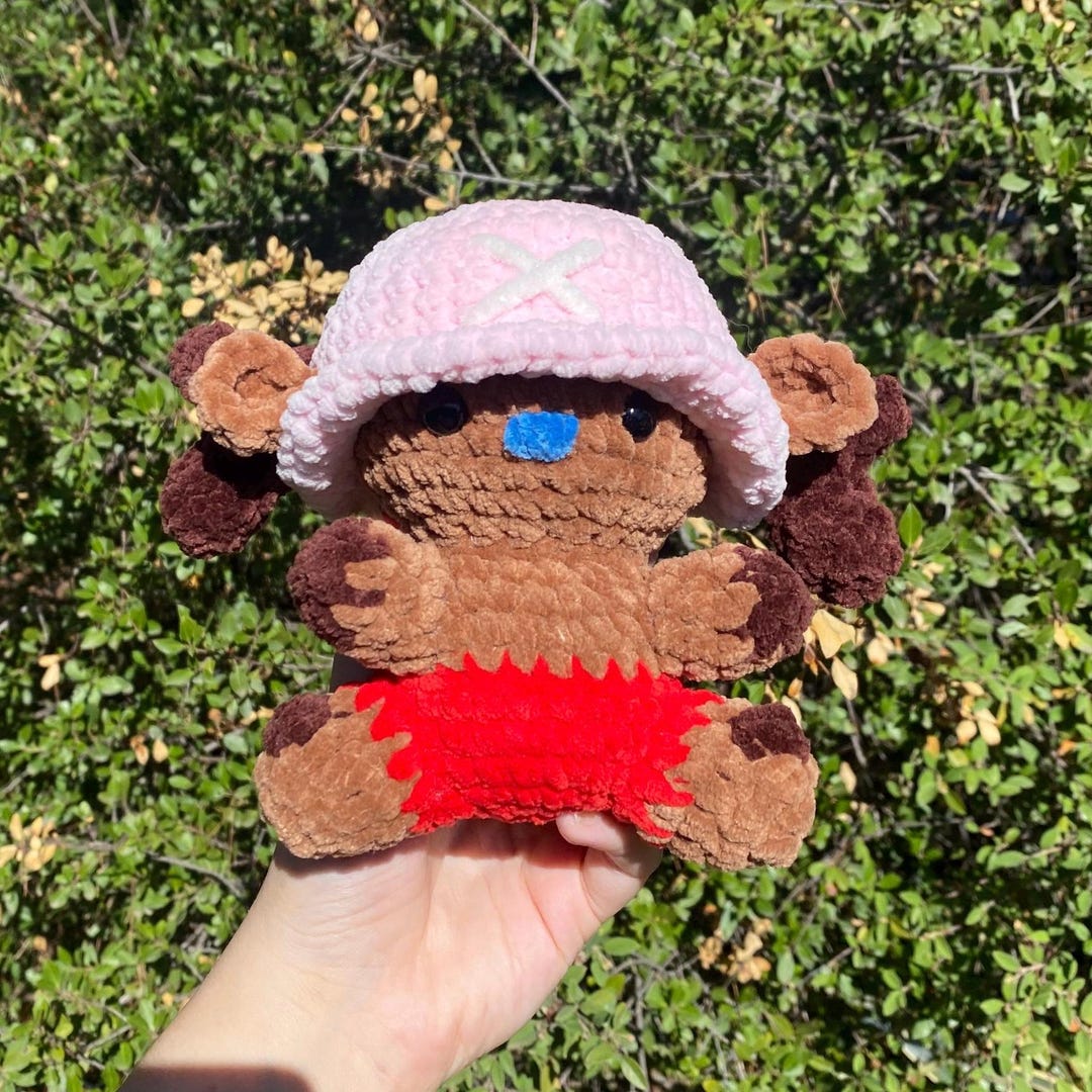 Chopper the Blue Nosed Reindeer Amigurumi - Etsy