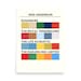 Wes Anderson Color Palette Poster - Etsy