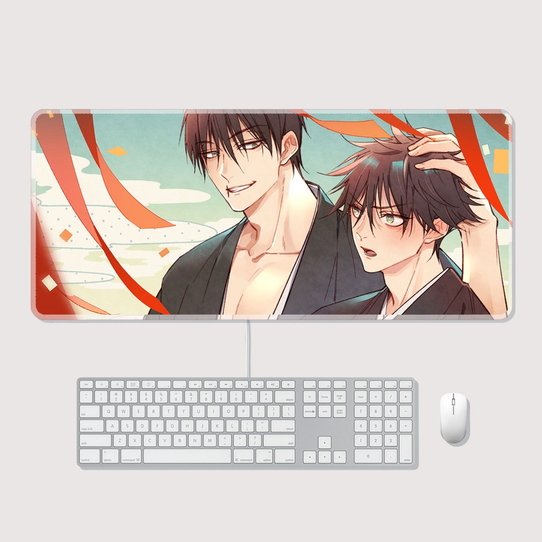 Anime Jujutsu Kaisen Fushiguro Megumi & Fushiguro Toji Large Mouse Pad ...