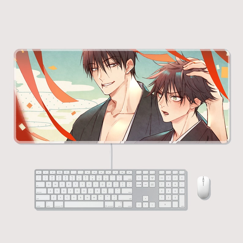 Anime Jujutsu Kaisen Fushiguro Megumi & Fushiguro Toji Large Mouse Pad ...