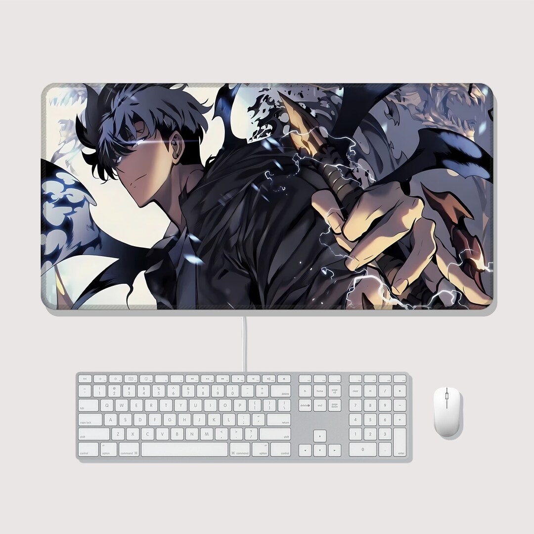 Anime Solo Leveling Large Mouse Pad Desk Mat Keyboard Pad Gaming ...