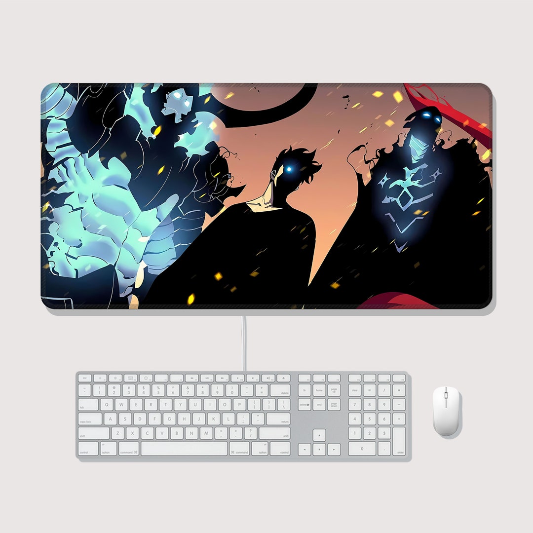 Anime Solo Leveling Large Mouse Pad Desk Mat Keyboard Pad Gaming ...