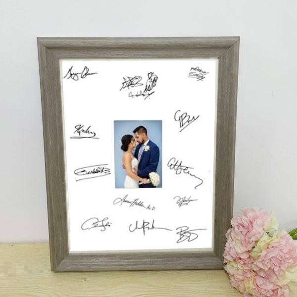 Guest Book Signature Frame - Etsy
