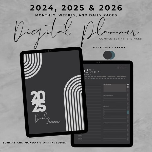 Digital Planner - Etsy